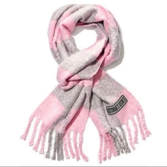Victoria's Secret | Accessories | Victorias Secret Light Pink And Gray ...